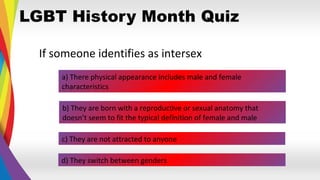 LGBT History Month Quiz | PPT