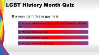 LGBT History Month Quiz | PPT