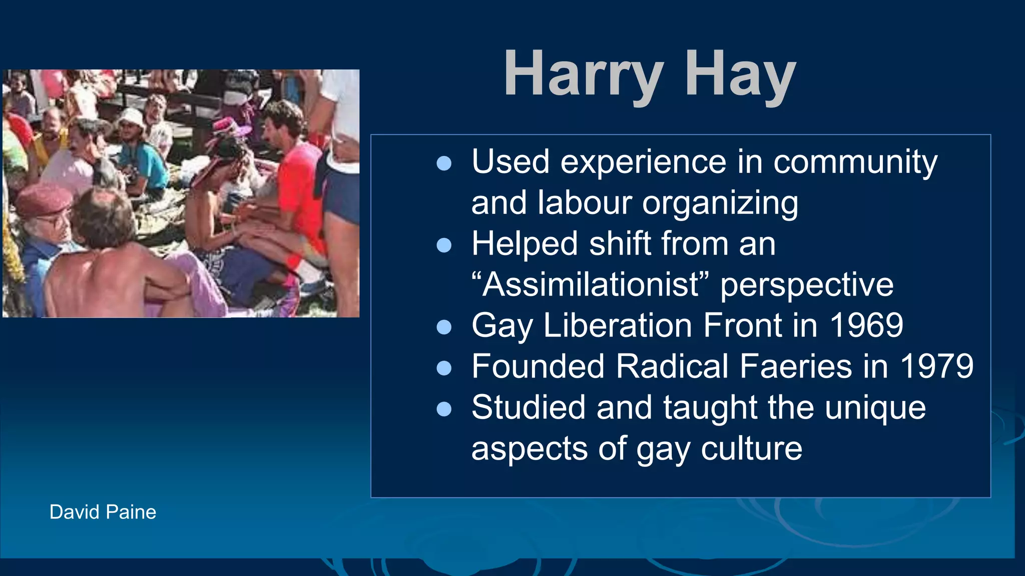 LGBT History People and Events Part 2: 20th Century Leaders | PPTX ...