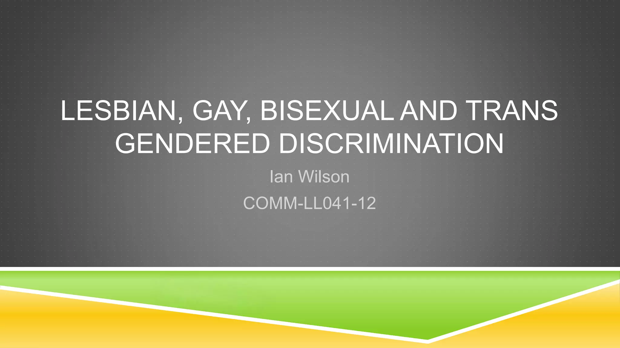 Lgbt powerpoint | PPTX