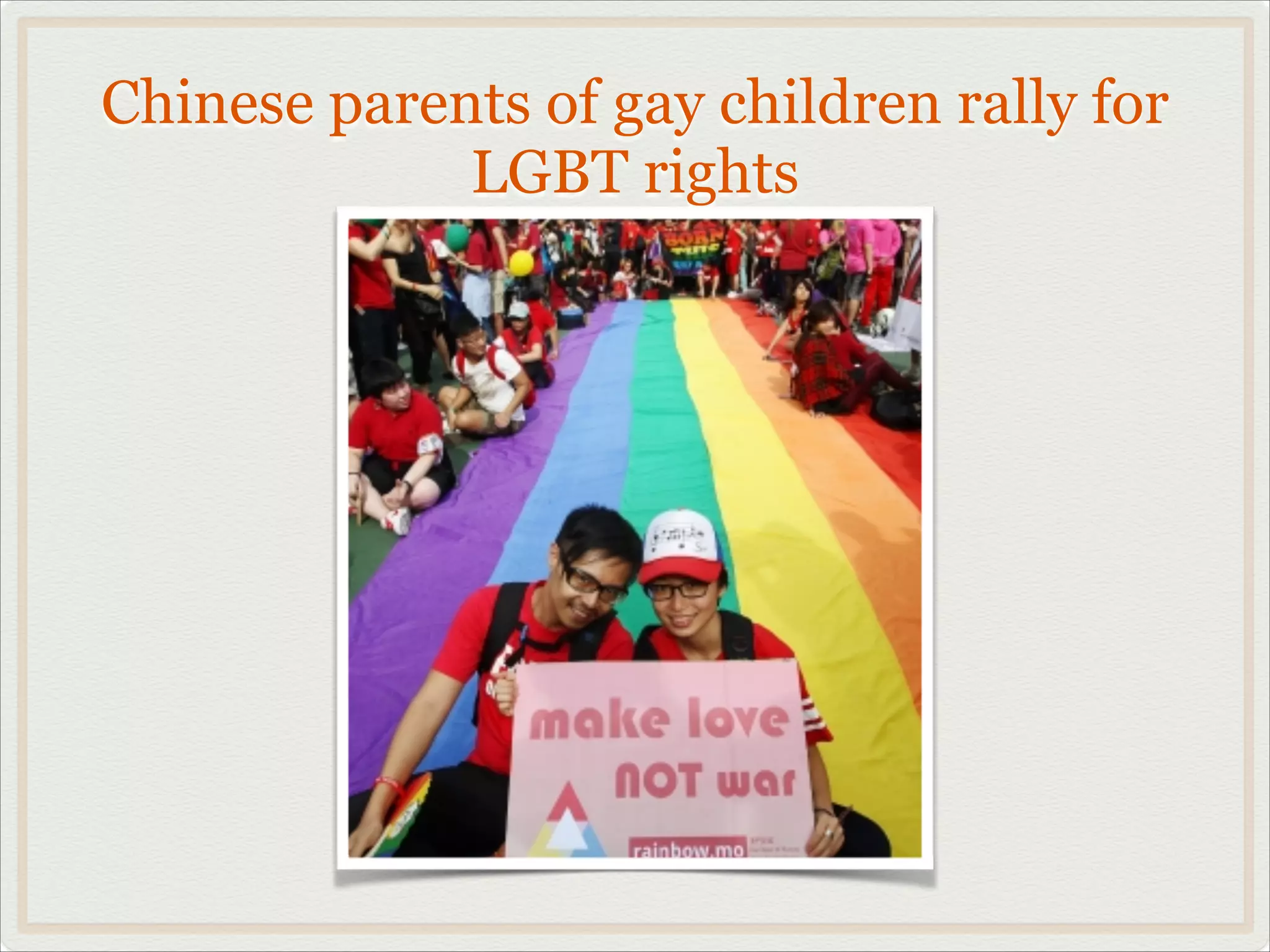 LGBTQ Rights in China | PPT