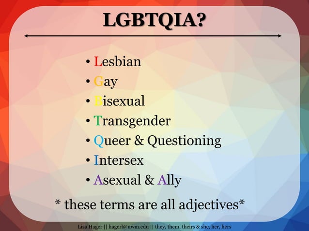 LGBTQ+ 101 | PPTX