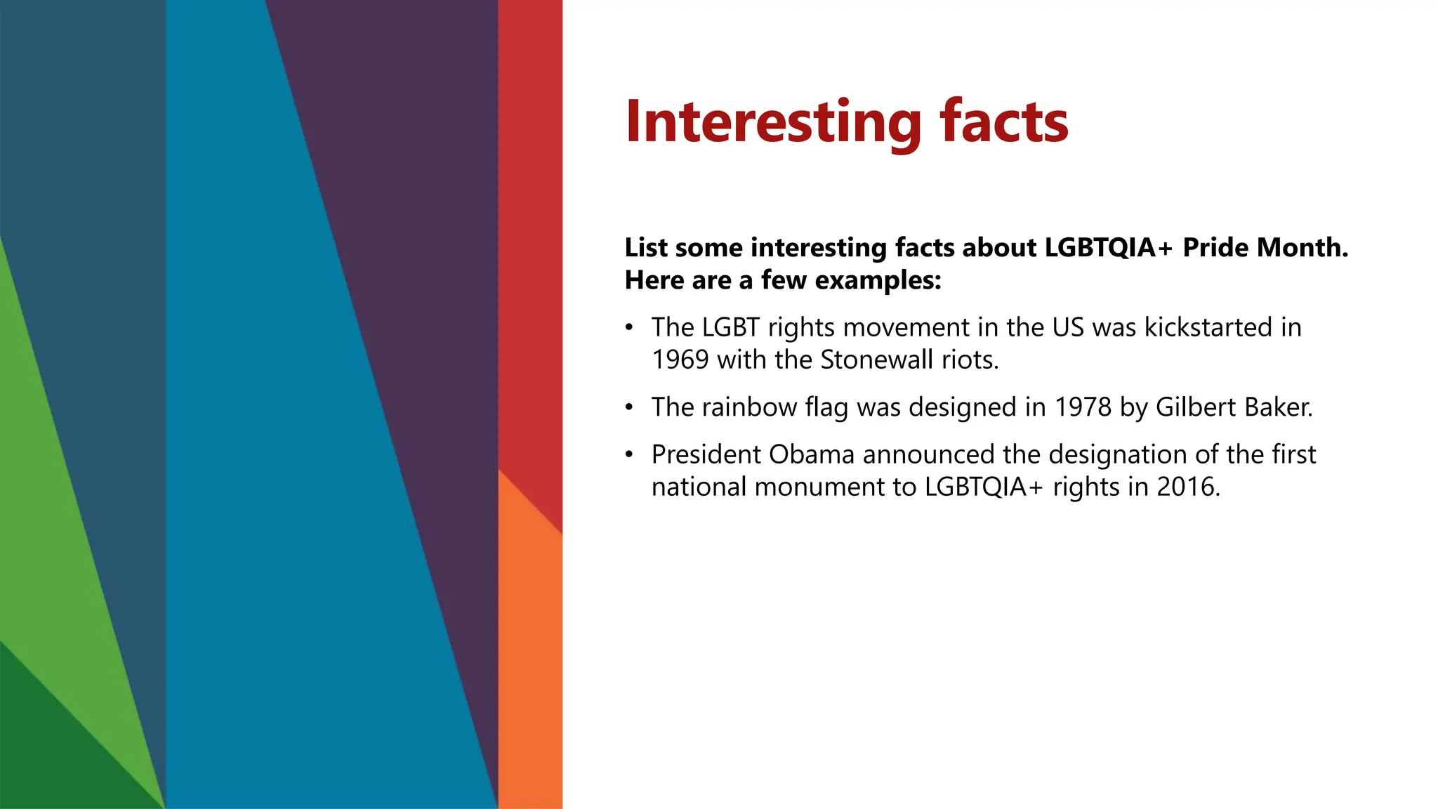 LGBTQIA Pride Month presentation Template | PPTX