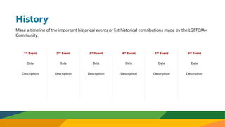 LGBTQIA Pride Month presentation Template | PPTX