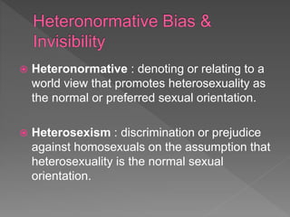 LGBTQ Education and Inclusion [Updated] | PPTX