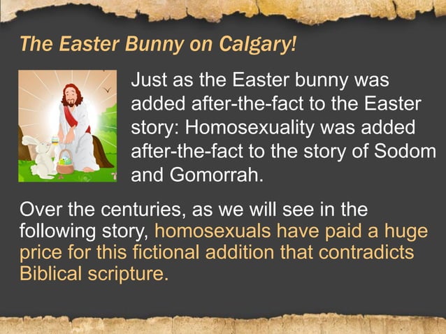 The Bible and Homosexuality, Part 1: Sodom and Gomorrah and the Old ...