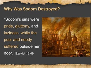 Sodom And Gomorrah In The Bible