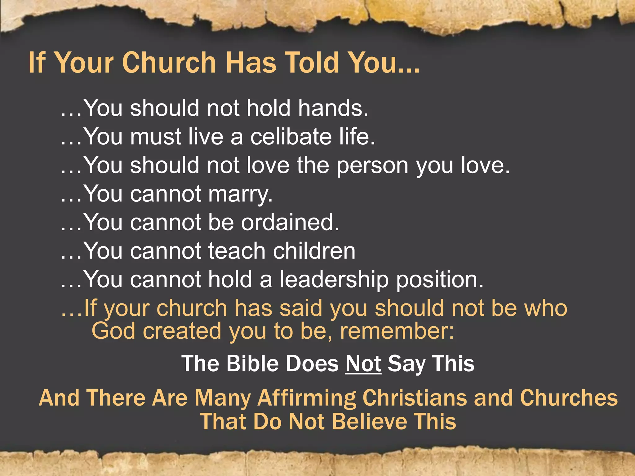 LGBTQ in Scripture Part 3: New Testament Clobber Verses | PDF