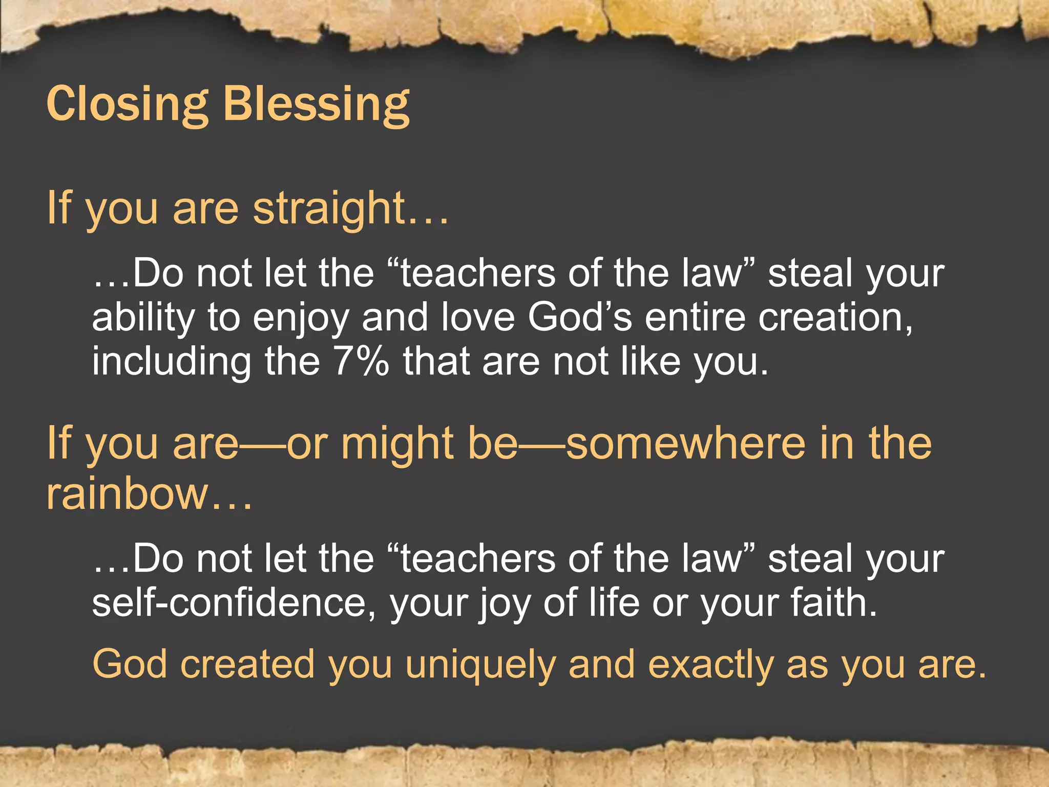 LGBTQ in Scripture Part 3: New Testament Clobber Verses | PDF