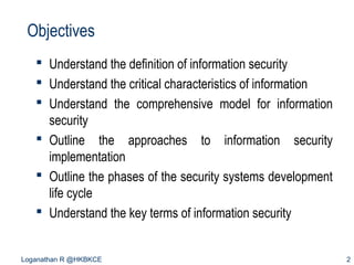 Introduction to Information Security | PPT