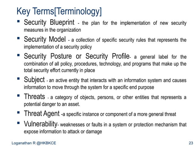 Introduction to Information Security | PPT | IT and Internet Support ...