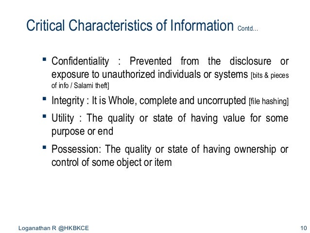 Introduction To Information Security
