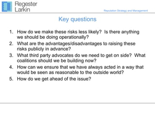 Andrew Fairburn, Regester Larkin | PPT