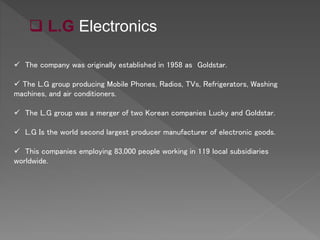 Lg company | PPT
