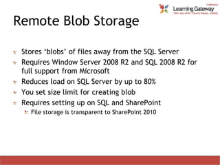 Learning Gateway Conference - Replacement of the file server | PPT