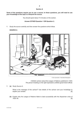 L gcse history_b_1937_13_june_2008_question_paper[1] | PDF