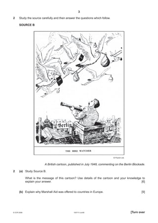 L gcse history_b_1937_13_june_2008_question_paper[1] | PDF