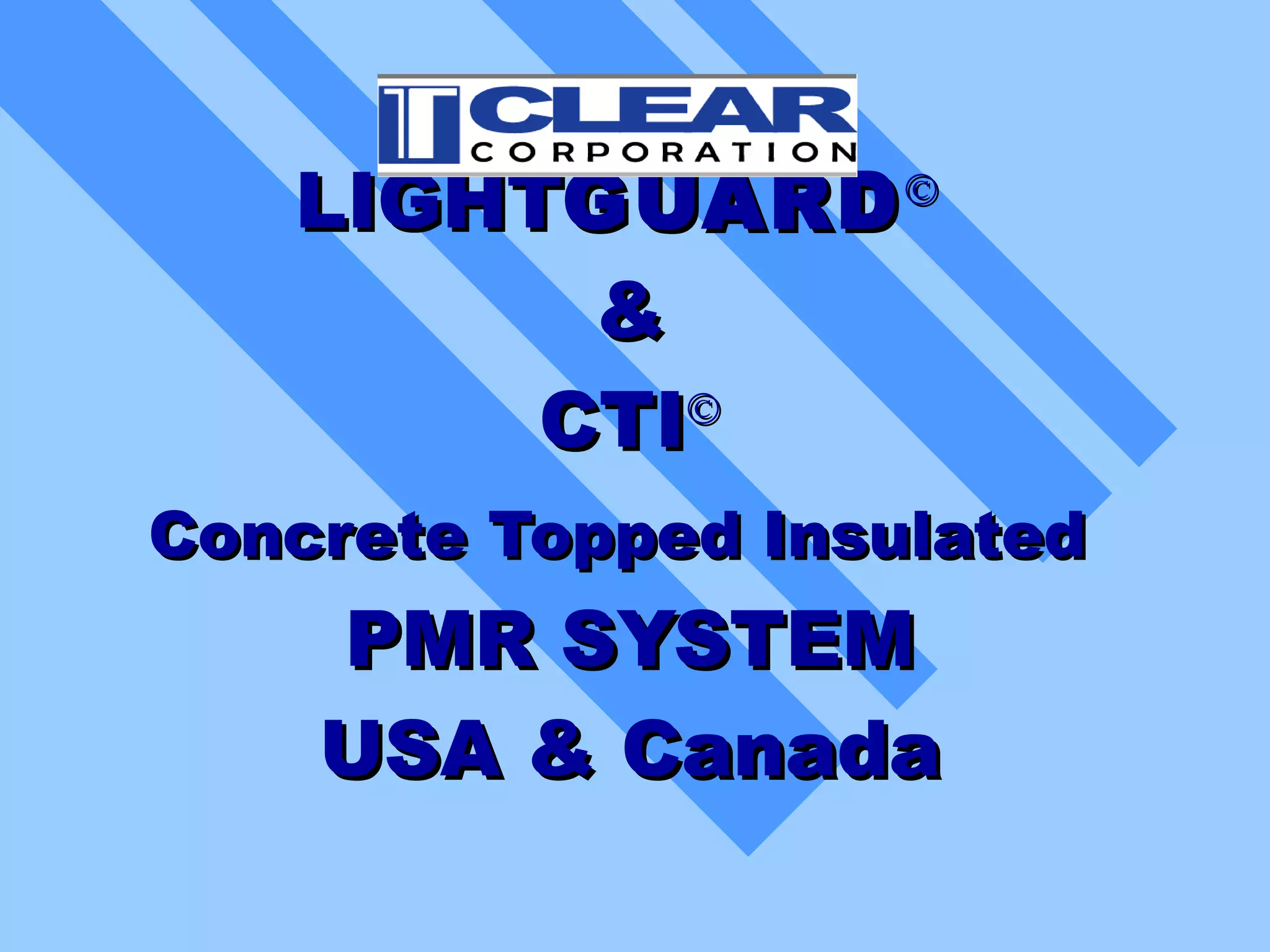 Protected Membrane Roof System - LightGUARD | PPT