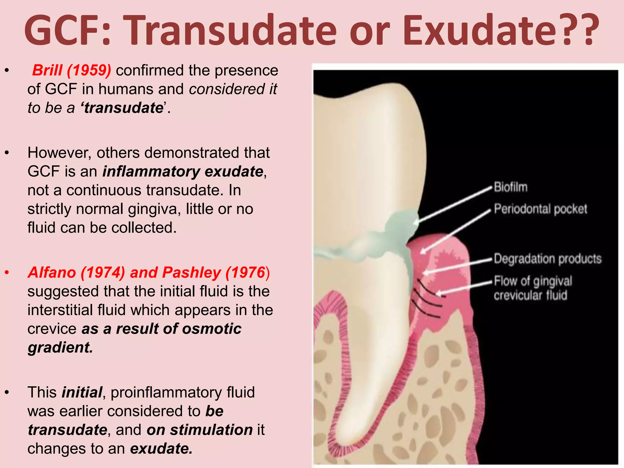 Gingival crevicular fluid | PPTX