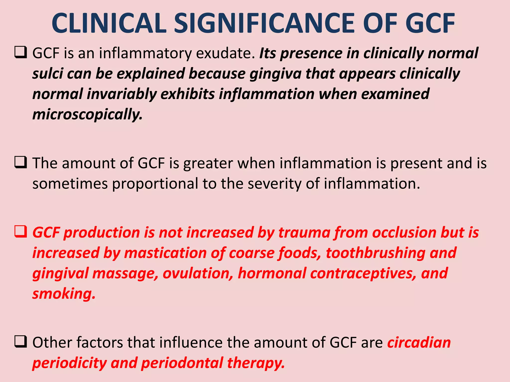 Gingival crevicular fluid | PPTX