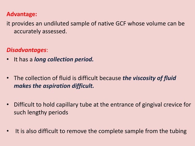 Gingival crevicular fluid | PPTX | Oral care | Personal Care