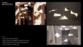 Introducing LG OLED light Luminaires | PPTX