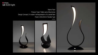 Introducing LG OLED light Luminaires | PPTX