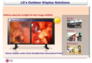 LG display soltuion for retail segment | PPT | Free Download