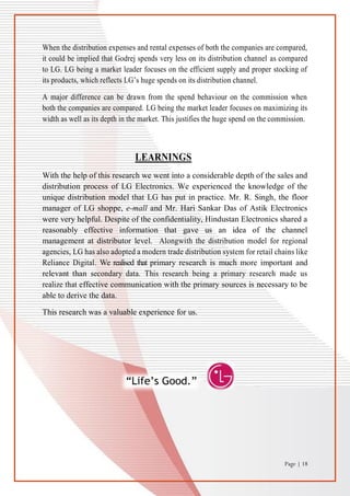 Lg distribution dossier | PDF