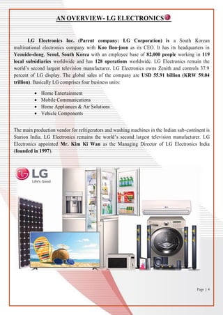 Lg distribution dossier | PDF