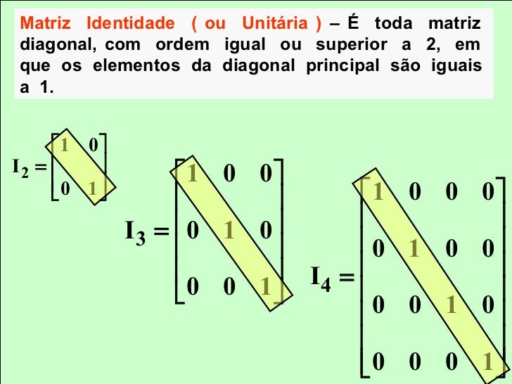 áLgebra linear 01 aula 01-matrizes e cálculo determinantes