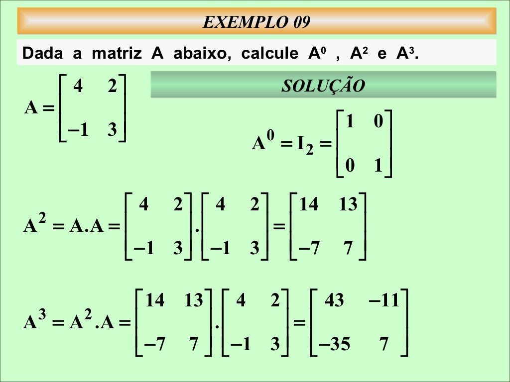 áLgebra linear 01 aula 01-matrizes e cálculo determinantes