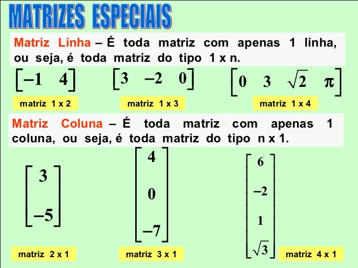 áLgebra linear 01 aula 01-matrizes e cálculo determinantes