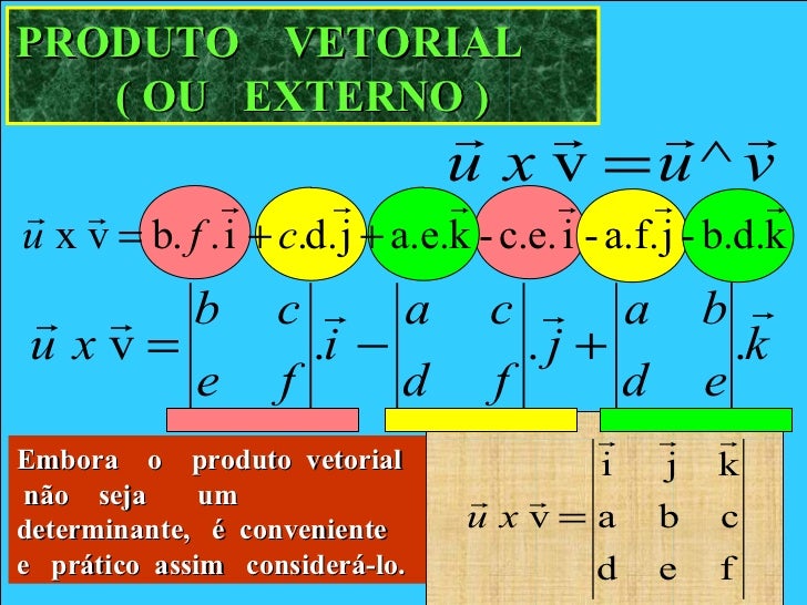 ¦Lgebra linear 02 aula 01-02-produto vetorial
