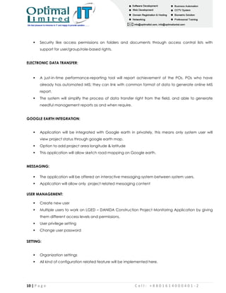 Web Application Technical & Financial Proposal | PDF