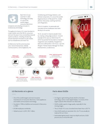 LG Electronics – A brand driven by innovation | PDF