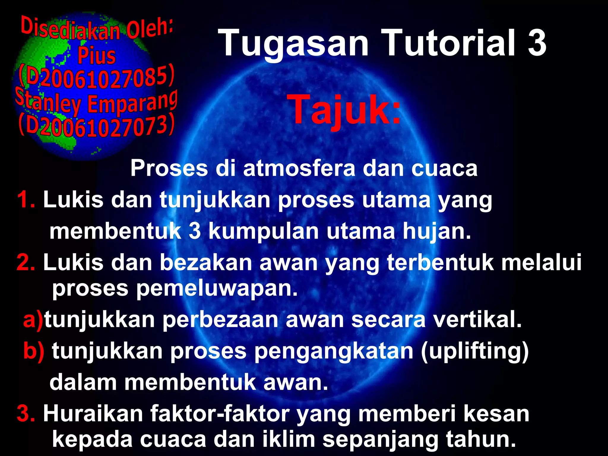 OPTIMASI AWAN DAN CUACA | PPT