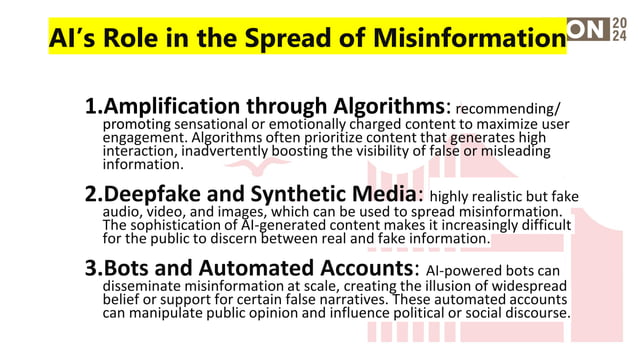 AI and Ethics and Misinformation in Libraries | PDF
