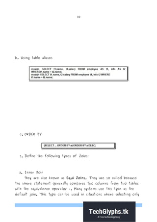 Bt0075 rdbms with mysql 1 | PDF