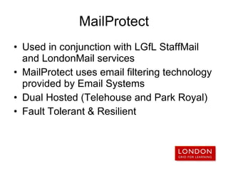 LGfL Exchange Email | PPT