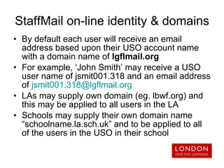 LGfL Exchange Email | PPT