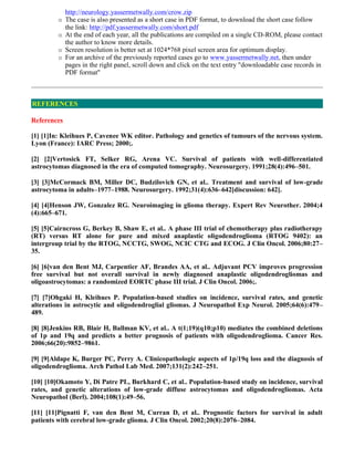 Case record... Grade II,III mixed astrocytoma | PDF
