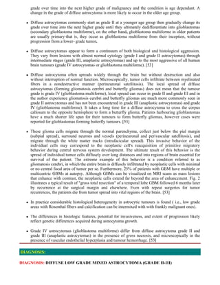 Case record... Grade II,III mixed astrocytoma | PDF