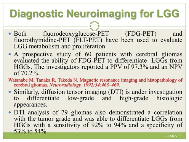 LOW GRADE GLIOMA controversies in management | PPTX