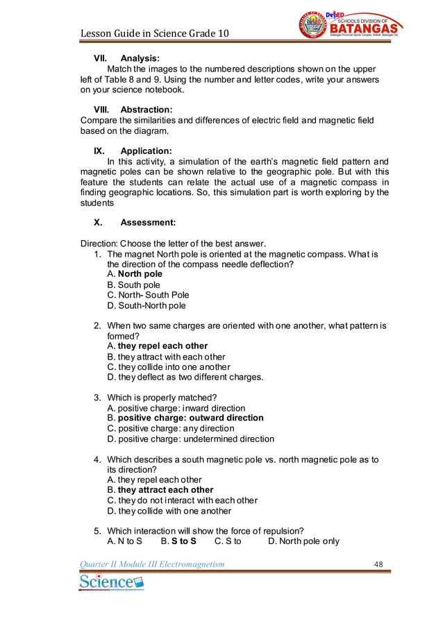 Lg g10 quarter ii module iii on template | PDF