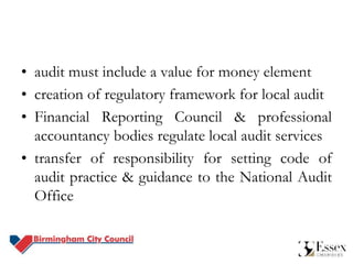 Local Authority Governance, Current Issues | PPTX