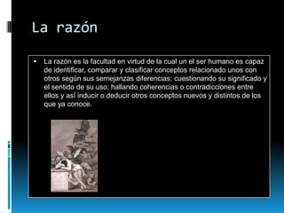 Lógica del pensamiento humano y la razon | PPTX