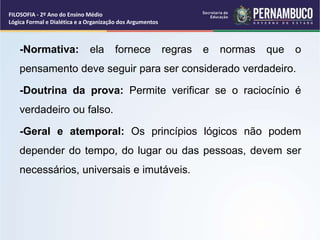 Lógica formal e Dialética e a Organização dos Argumentos (1).ppt