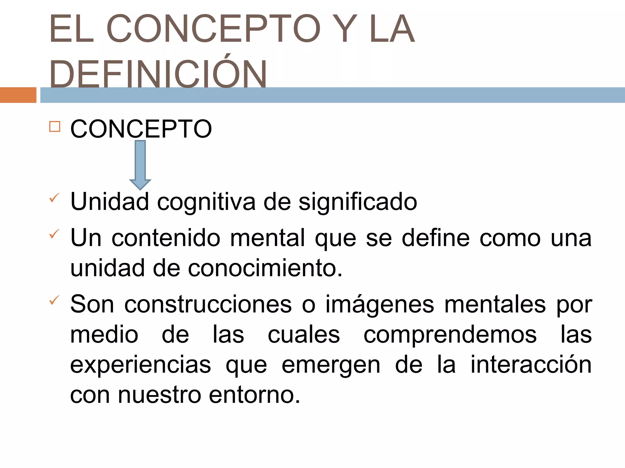 Lógica jurídica el concepto y la definición | PPT
