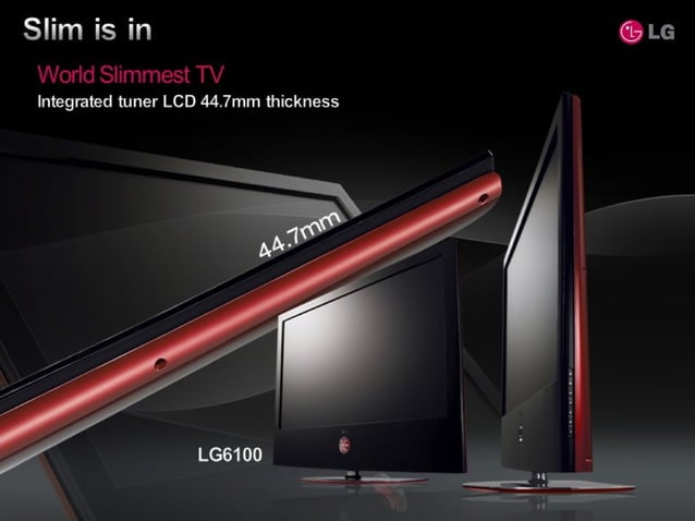 LG Product Highlight @ IFA 2008 | PPT | Home Appliances | Home & Garden